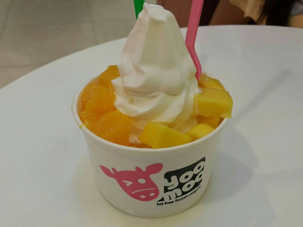 รูป Yoomoo frozen yogurt สยามพารากอน