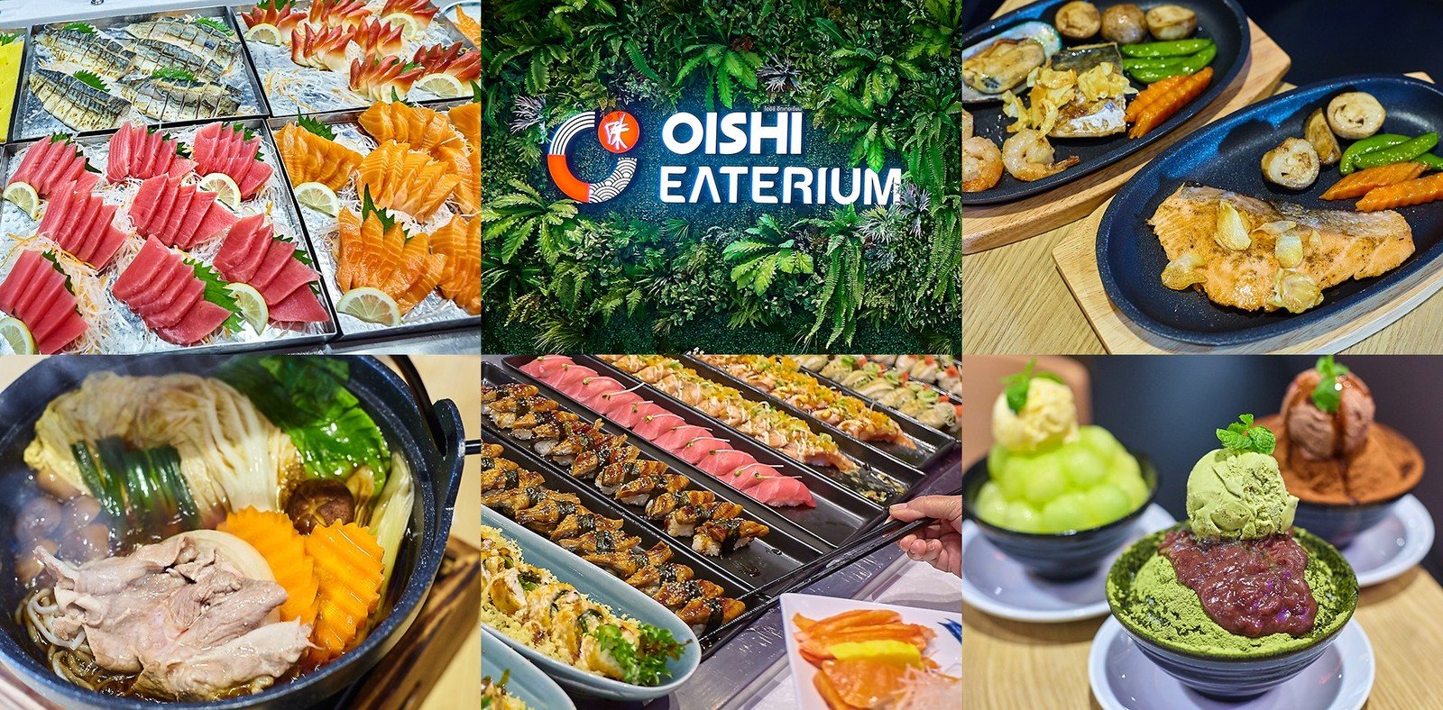 Oishi Eaterium สวรรค์ของคนรักอาหารญี่ปุ่นพร้อมเสิร์ฟความฟินถึงชาวโคราช ...