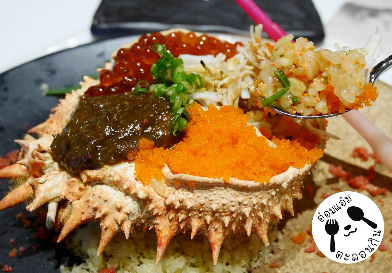 Spider Crab Fried Rice - ข้าวผัดปูสไปเดอร์สูตรพิเศษ ร้าน ZURU ...