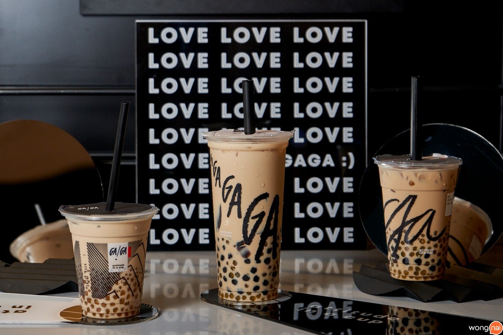 “GAGA Attitude In A Cup” ร้านชานมไข่มุกแนวใหม่ ไร้ไขมันทรานส์!