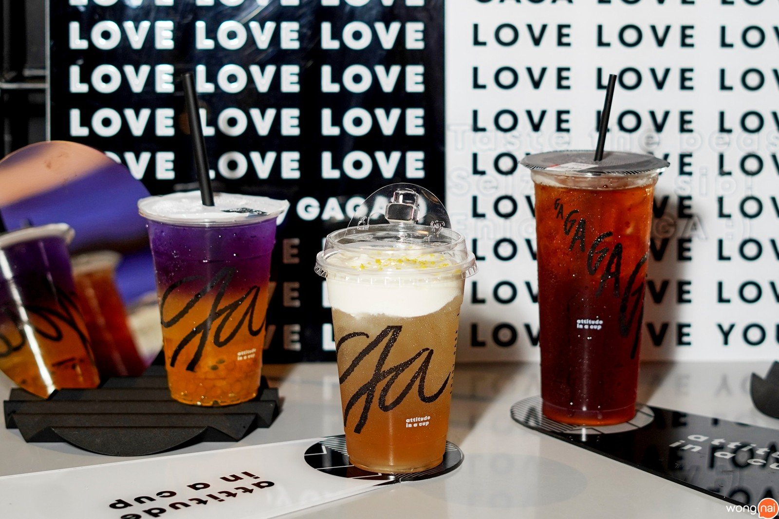 “GAGA Attitude In A Cup” ร้านชานมไข่มุกแนวใหม่ ไร้ไขมันทรานส์!