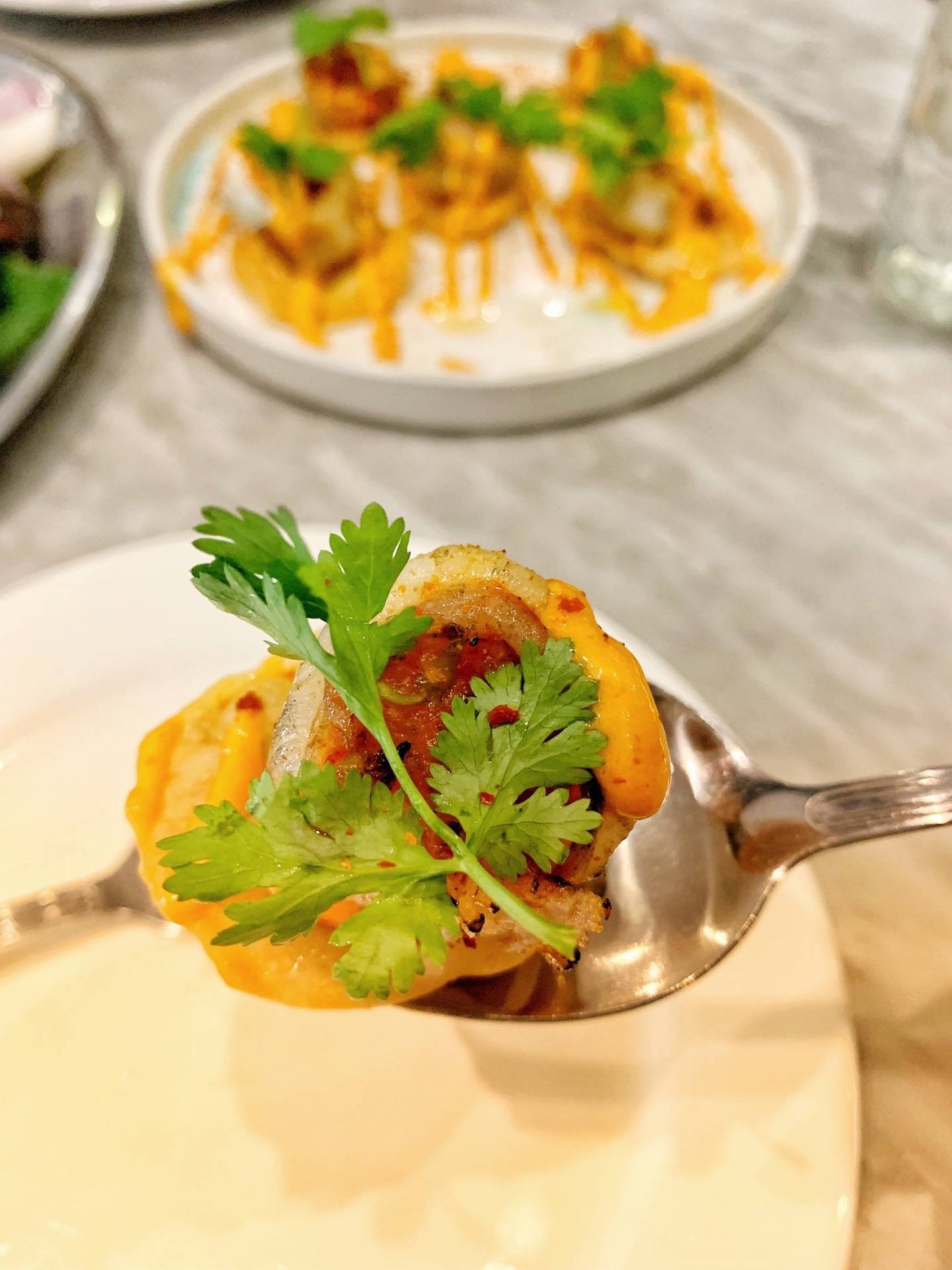 Prawn Puri ร้าน Rangoon Tea House