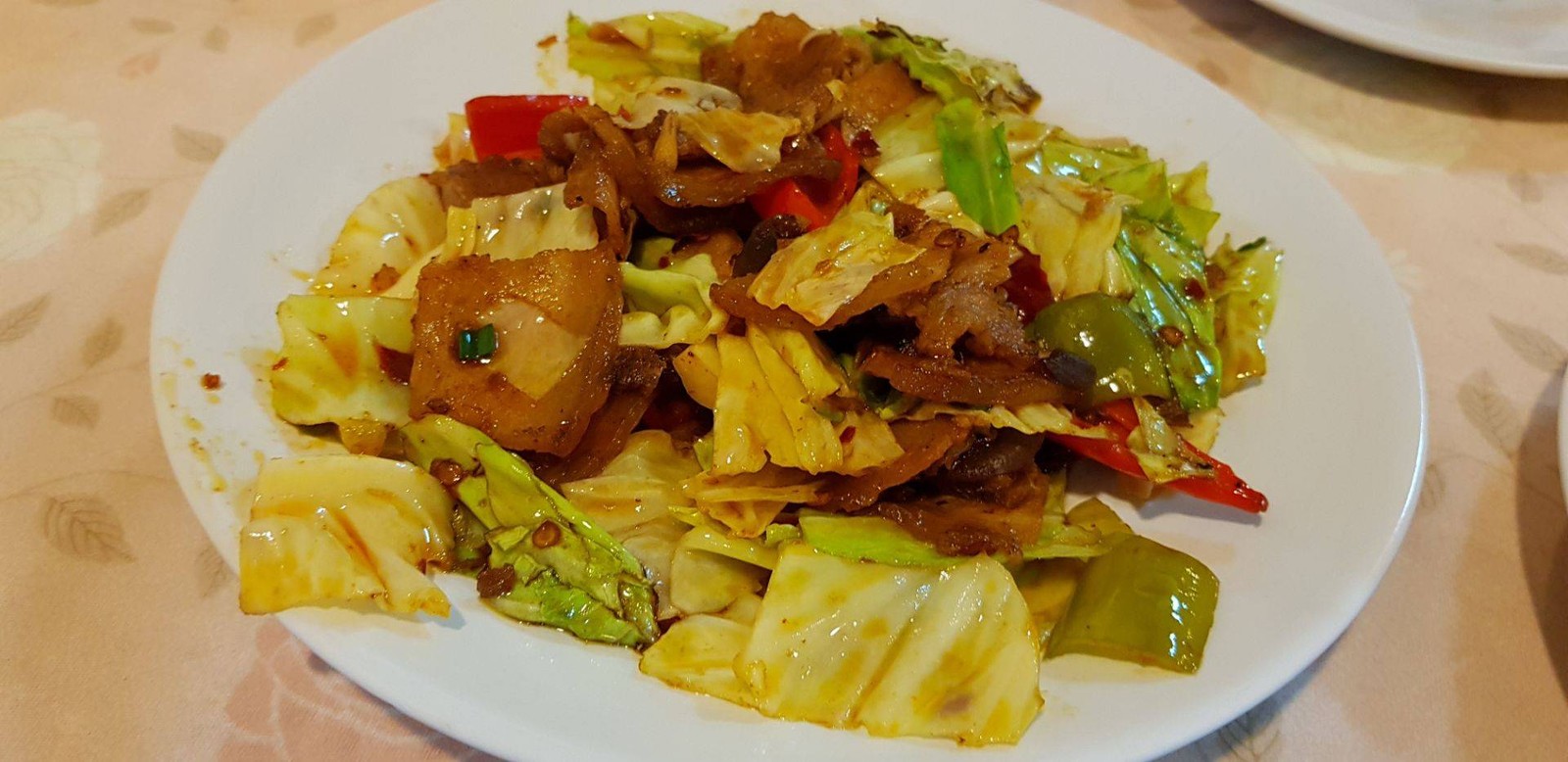 หมูตุ๋น回锅肉 • ราคา 160 บาท ร้าน ซีหลี่เซียน Qi Li Xiang