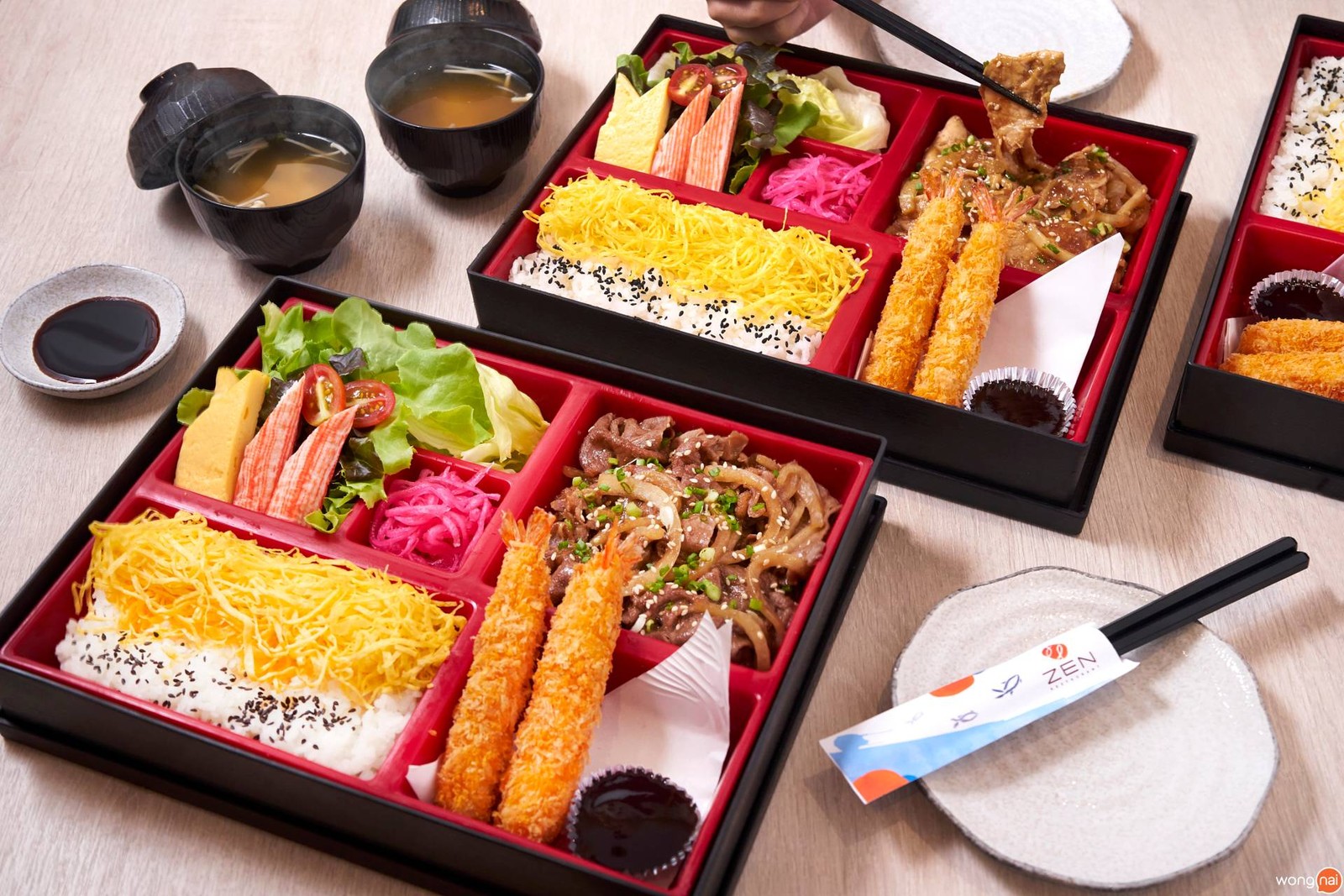ข้าวกล่อง EDO BENTO จุใจ เครื่องอัดแน่น เริ่ม 180 บาท! @ZEN
