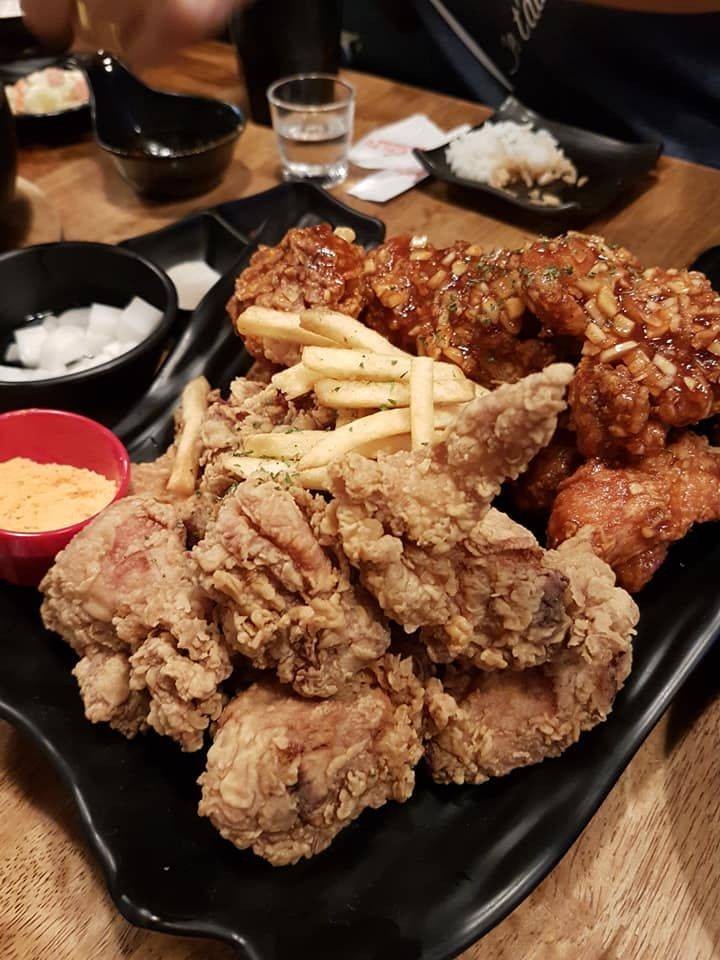 CHICKEN SET ร้าน Yogiyo สีลม