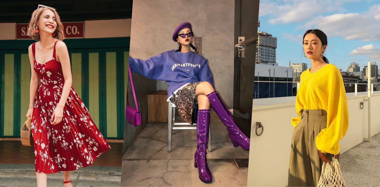 7 Colors 7 Days ไอเดียแต่งตัวตามสีประจำวัน ธีมสีอะไรฉันก็พร้อม!!