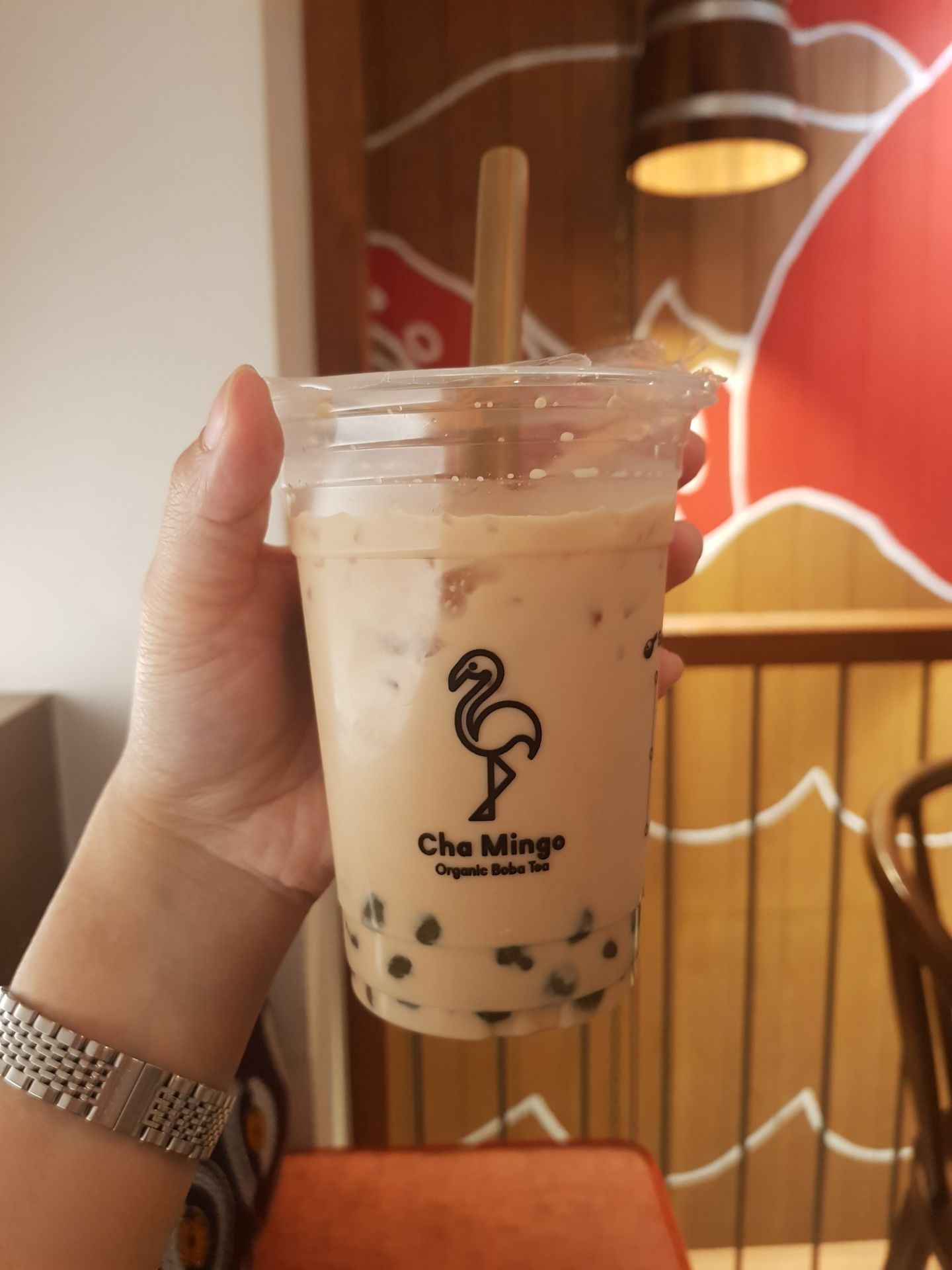 ชานมไข่มุกมัทฉะ • อร่อย ไม่หวาน ไข่มุกคือดี นุ่มหนึบหนับ ไม่แข็ง กิน ...