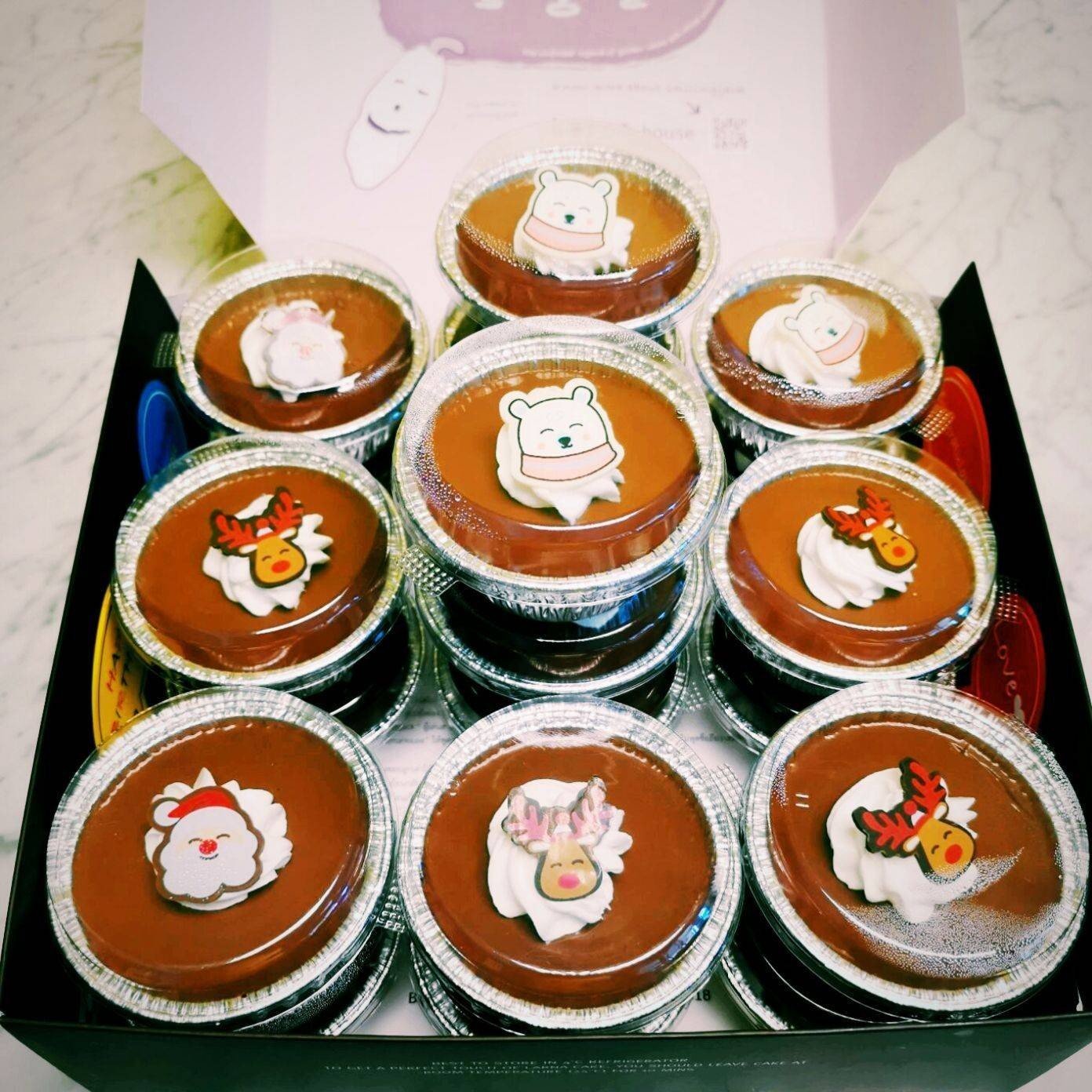 ช็อคหน้านิ่มแบบคัพเค้กคริสมาสต์ • image ร้าน Cacao Everywhere by Larna ...