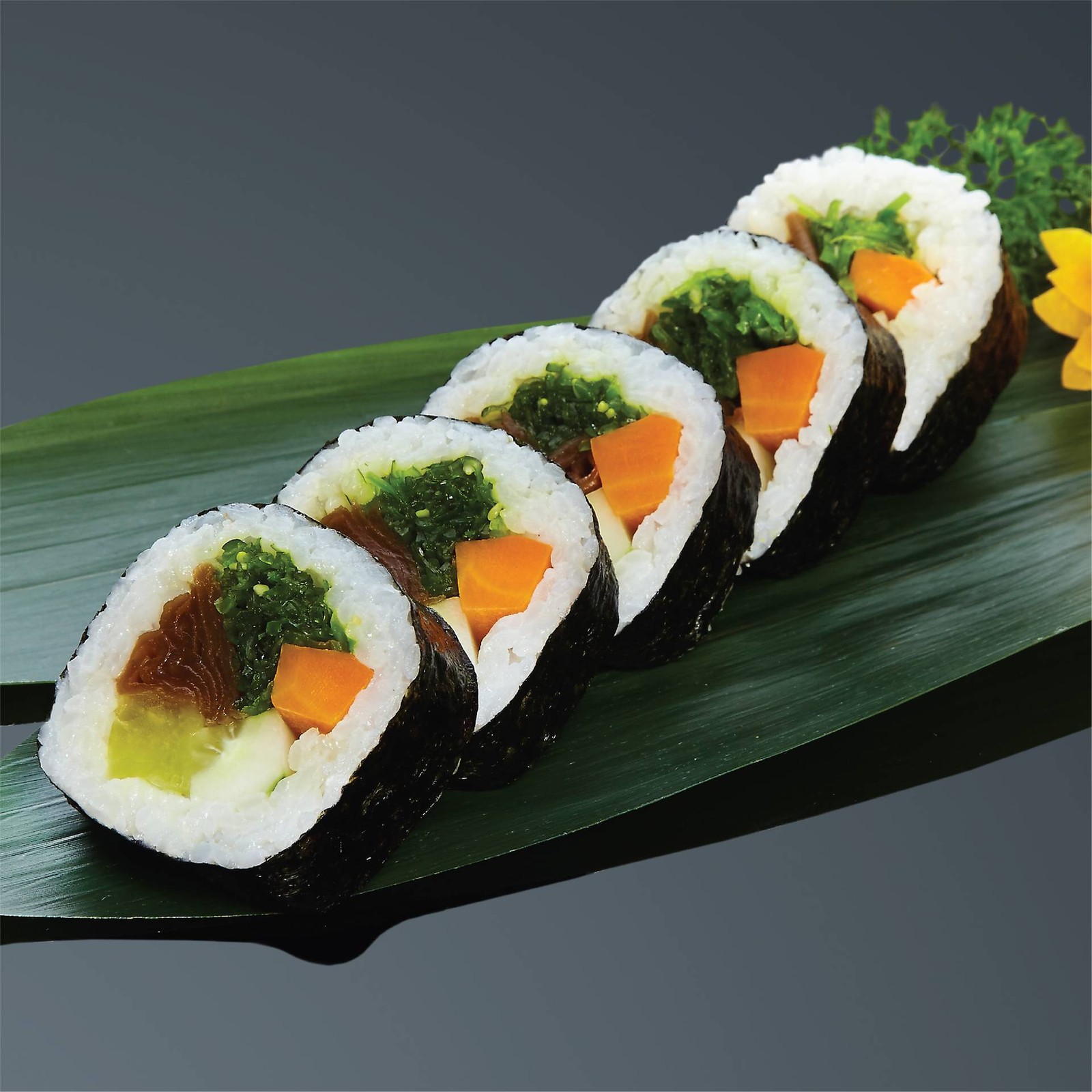 Vegetarian Futomaki Set ร้าน Naeki Sushi BTS หมอชิต