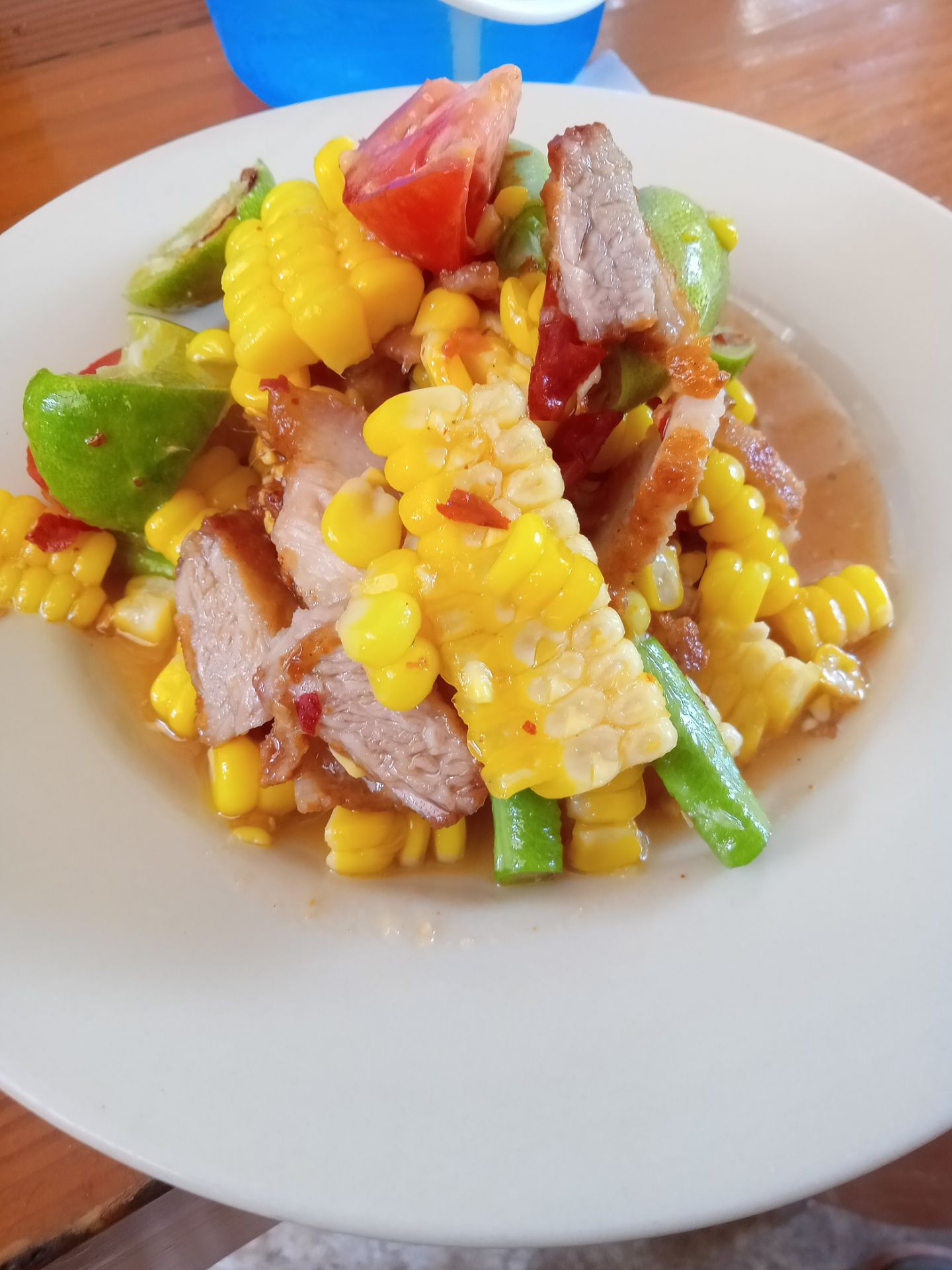 รูป ส้มตำเจ้จักร.ตำโป๊ะแตก - Wongnai