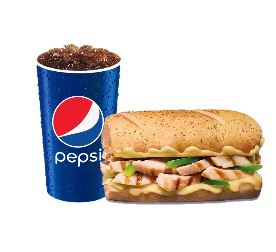 Promo Combo: Ultimate Chicken (6 inch) + 16oz Pepsi ร้าน Subway วอ ...