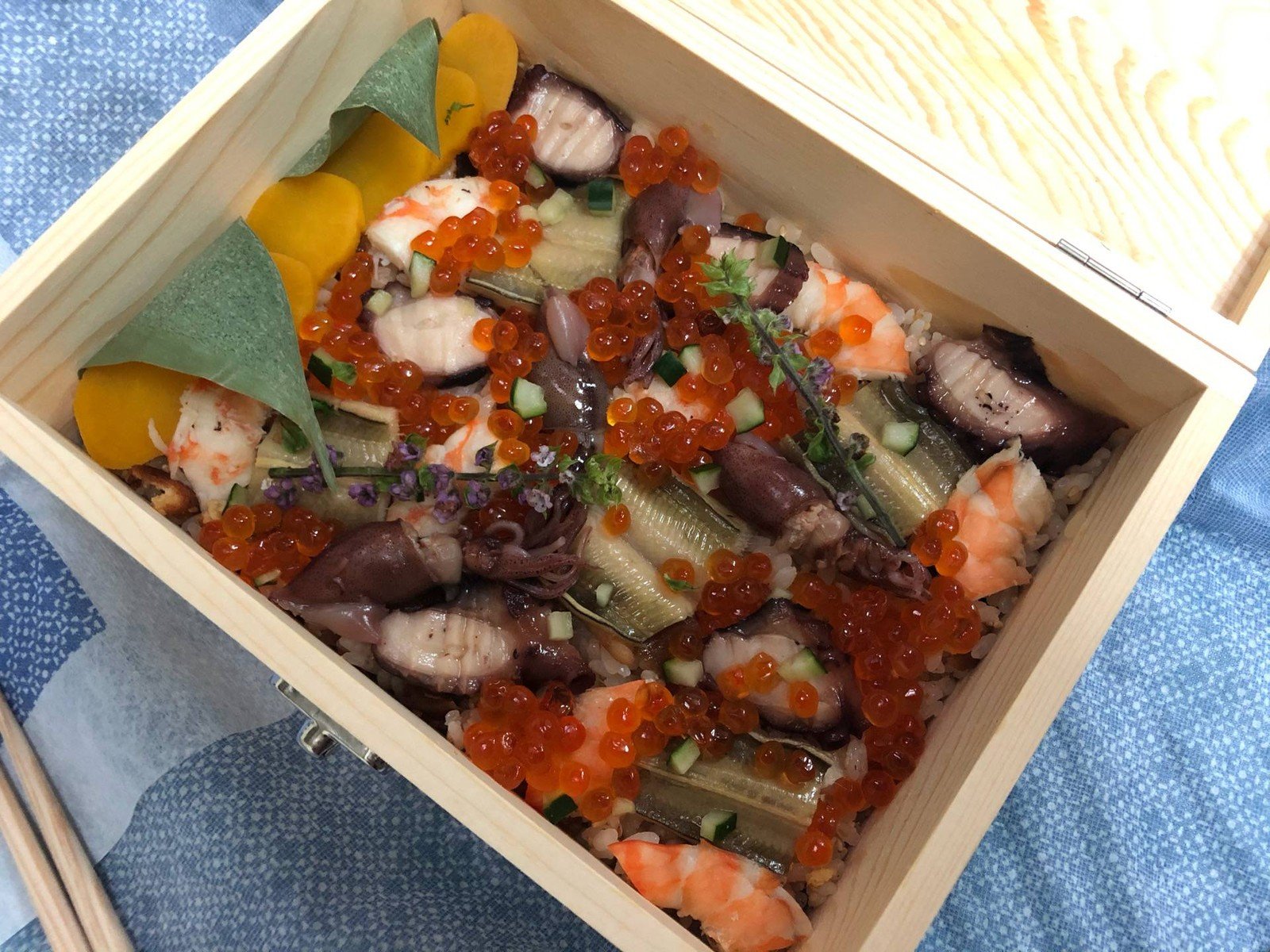 Chirashi Box ร้าน Sushi Ichizu - Wongnai