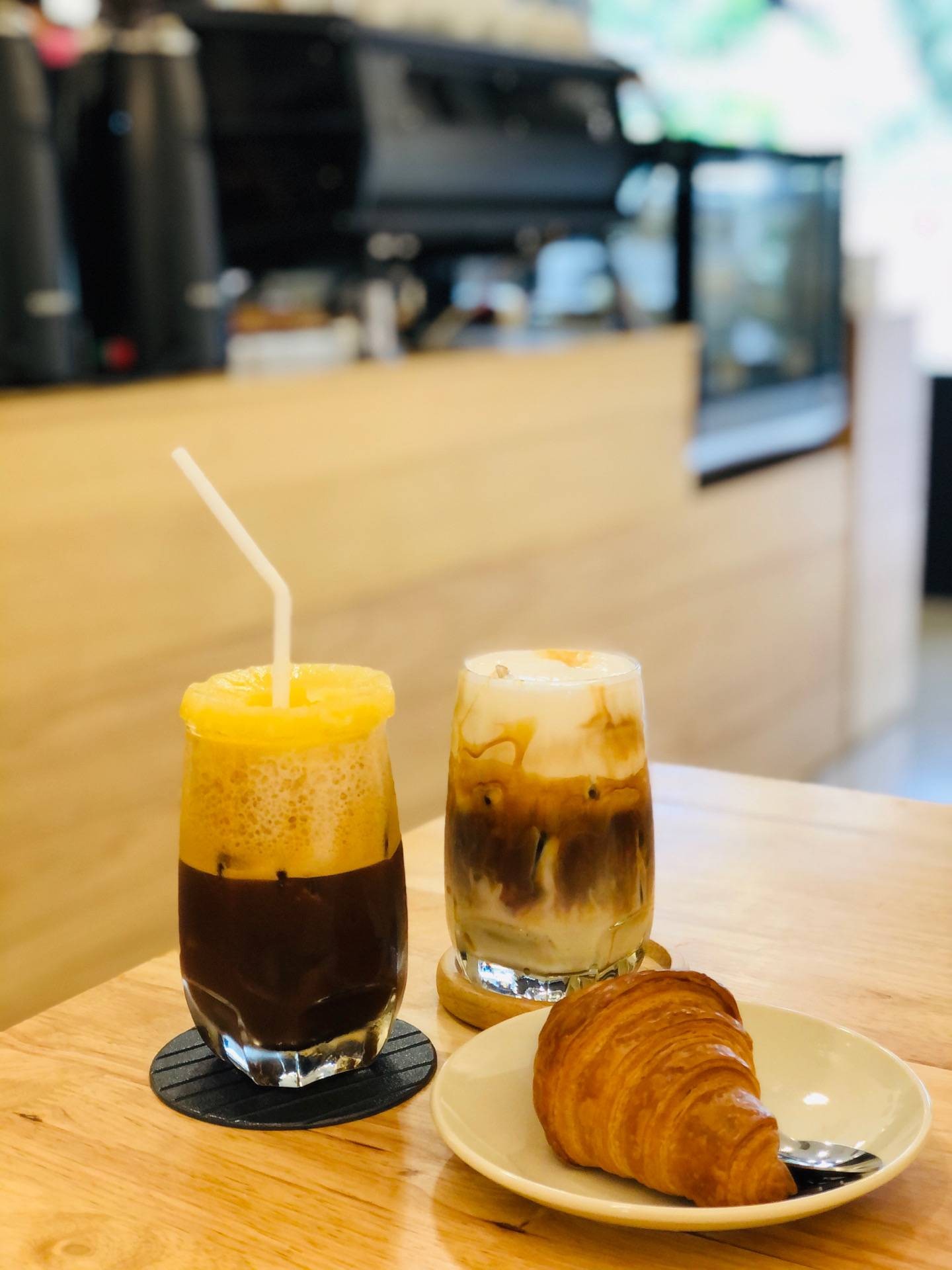 PLAIN CROISSANT ร้าน Tab Cafe