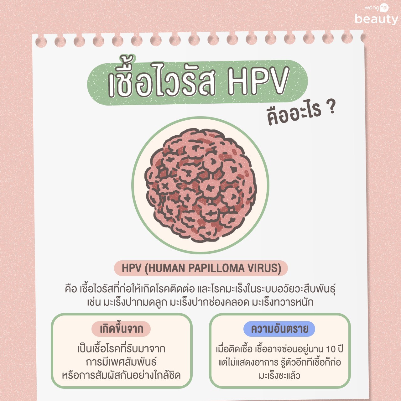 รู้ยัง วัคซีน Hpv ป้องกันโรคมะเร็งปากมดลูก ไม่ซิงหรือแก่แล้วก็ฉีดได้