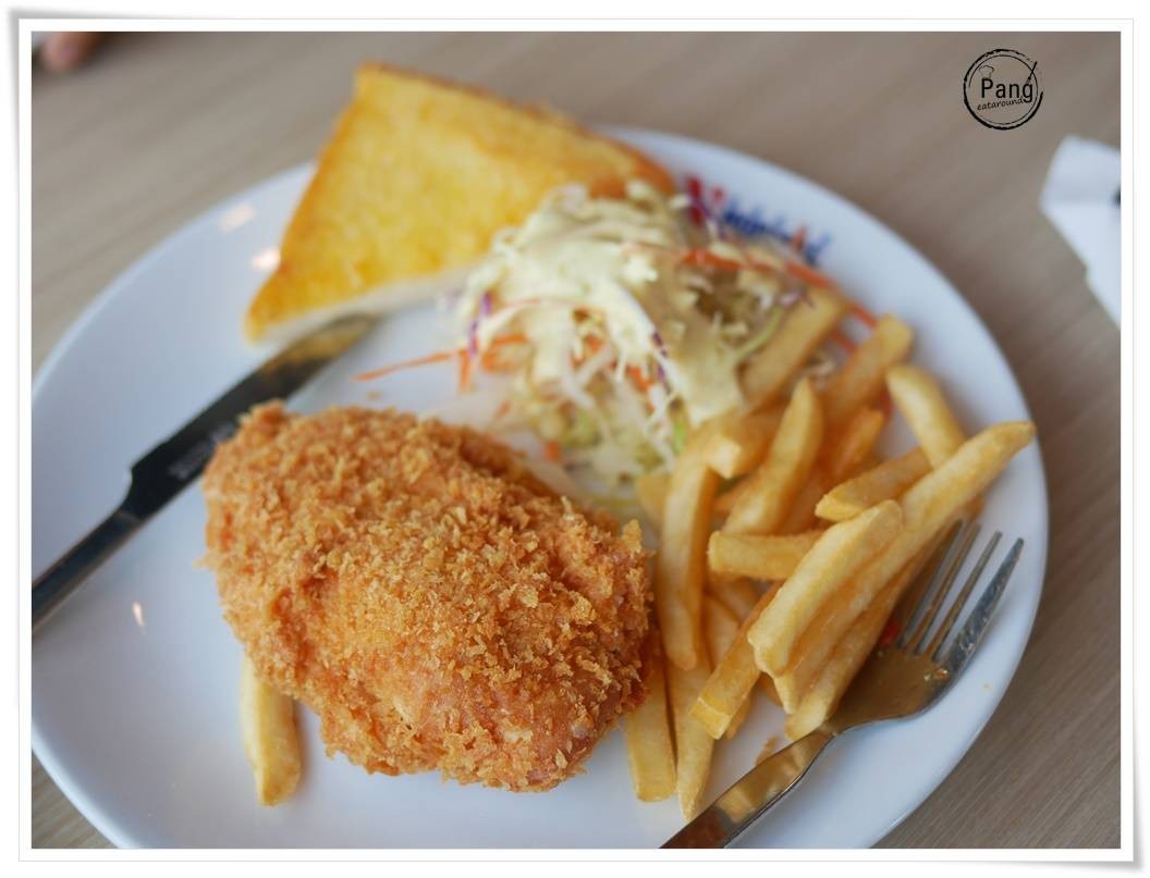 ไก่ เบค่อน ชีส ร้าน Normal Steak วิคตอรี่มอลล์ - Wongnai