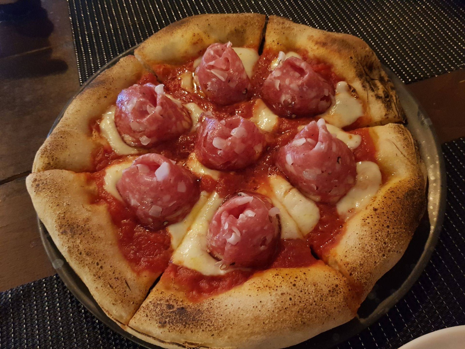 Salame Pizza ร้าน Mr.lasagna Lampang - Wongnai
