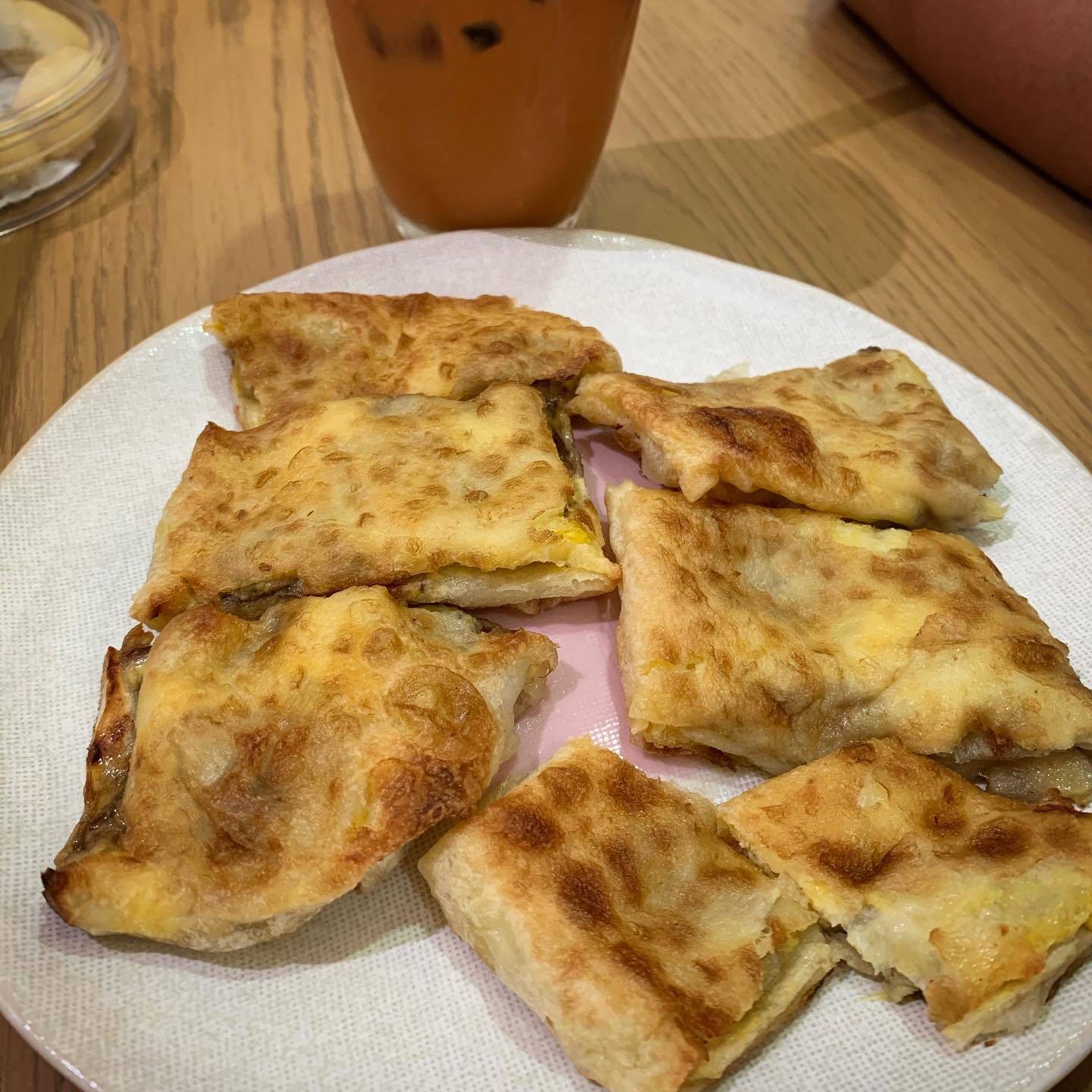 โรตีกล้วยหอม ร้าน Mama made Roti by Kahava Cafe ปั๊มบางจาก เย็นอากาศ