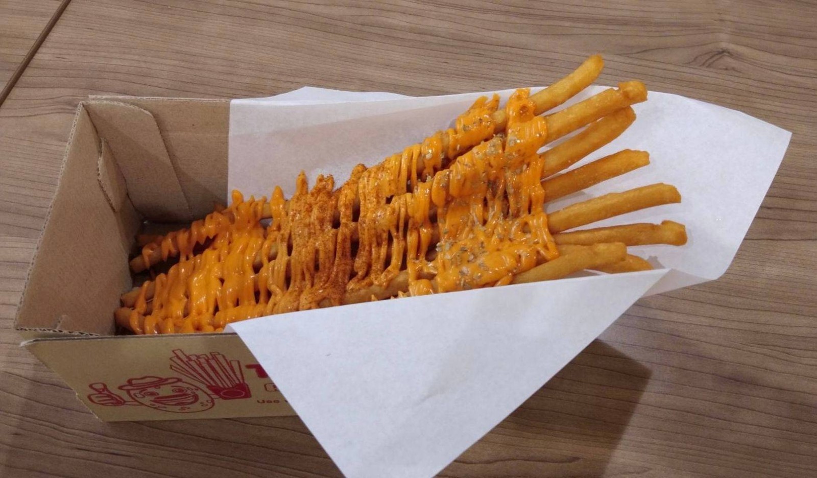 เฟรนช์ฟรายส์ยาว (ชีส) ร้าน Toro Fries ซีคอนสแควร์(ปิด) ซีคอนสแควร์ ชั้น 4