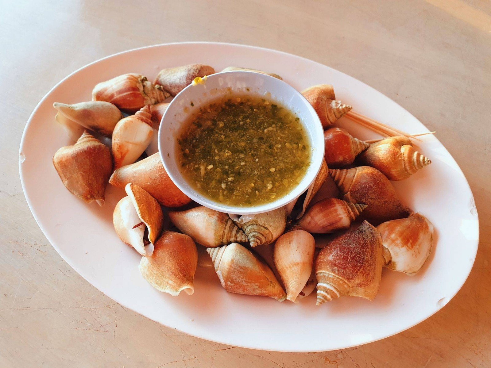 หอยชักตีน ร้าน วังทราย ซีฟู้ด