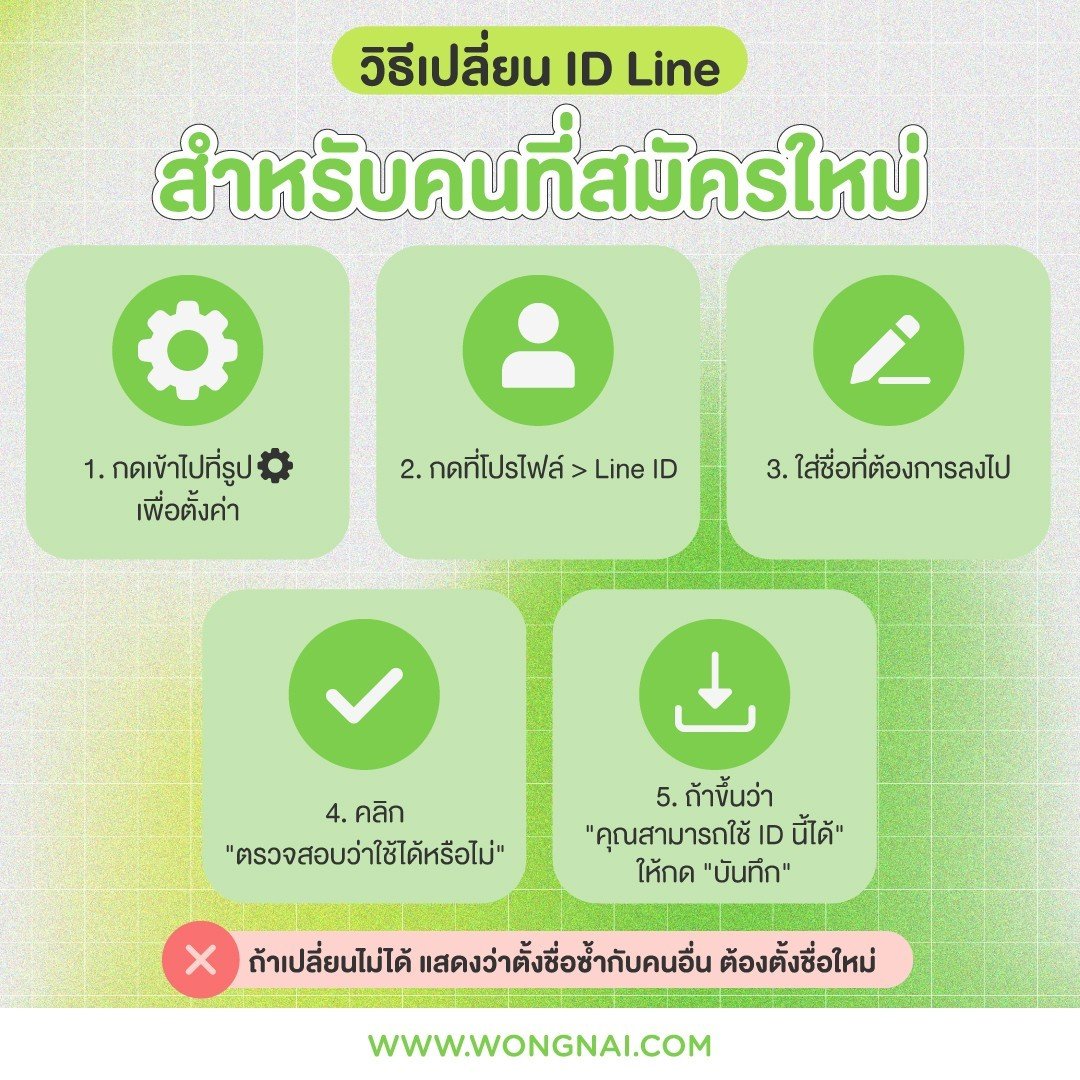 วิธีเปลี่ยน ID Line ใหม่ให้ไฉไล แลกไอดีกับใคร ไม่มีเขิน!
