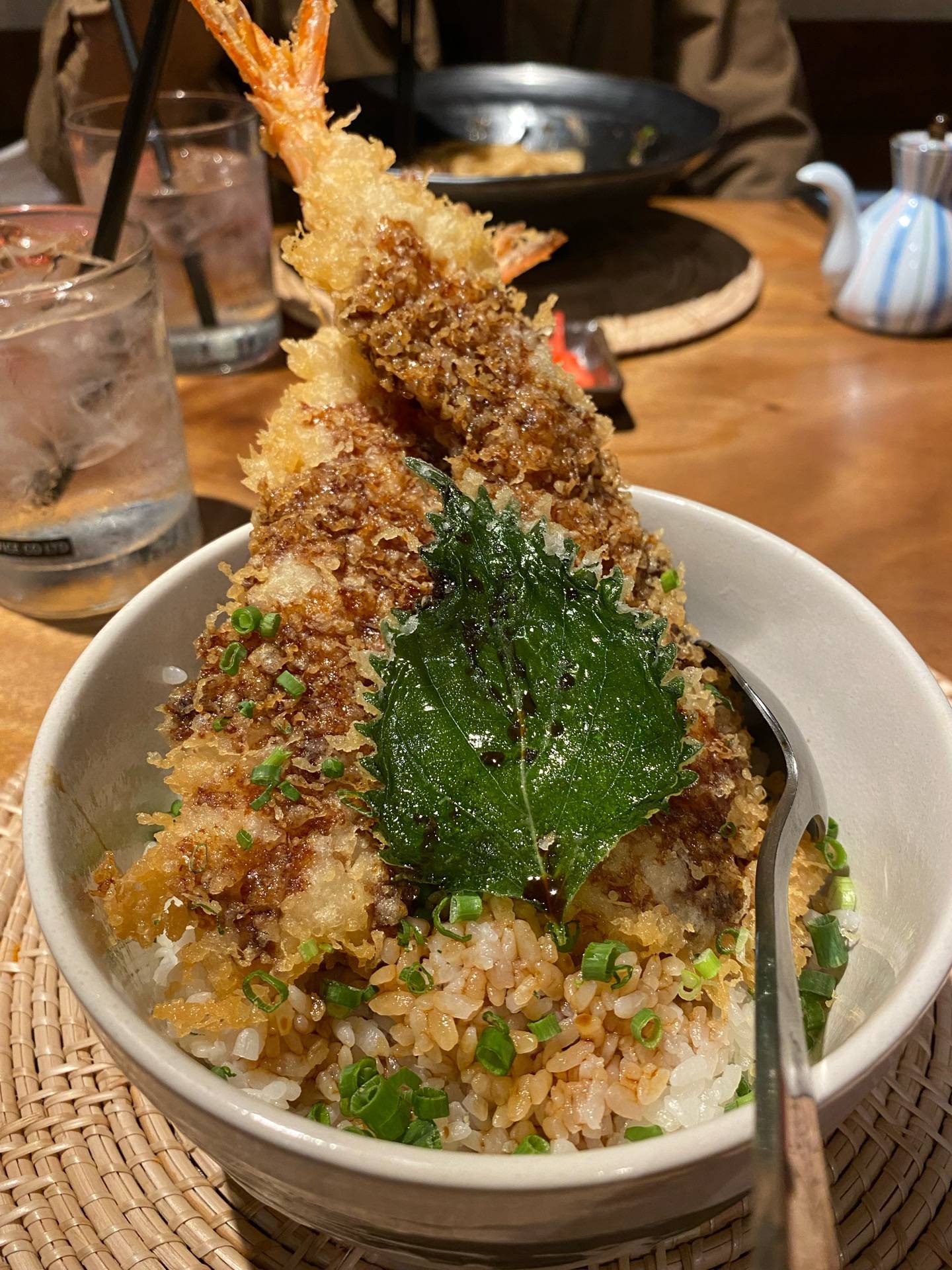 Tendon ร้าน Tsuru Udon ทองหล่อ