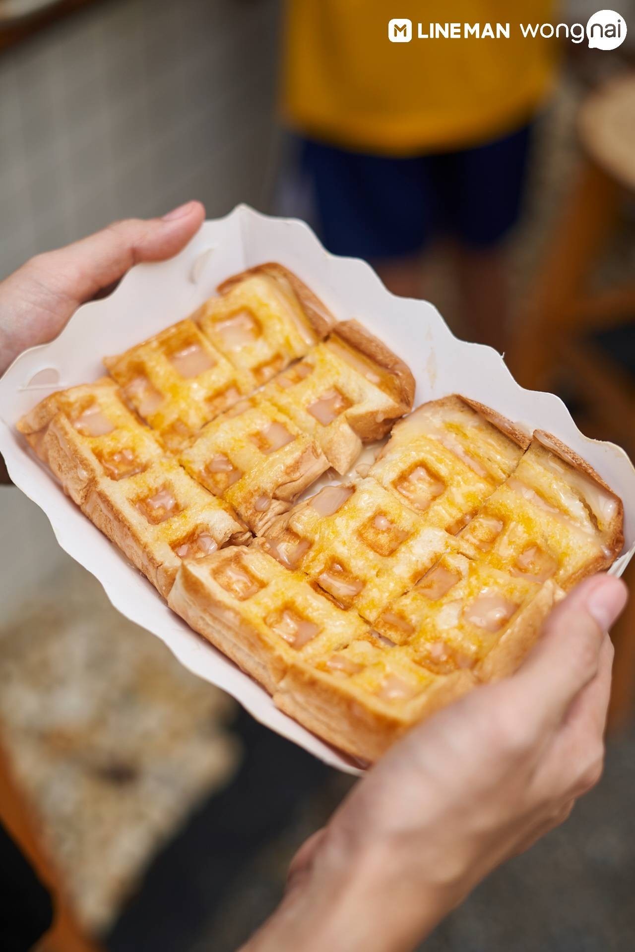 ปังปิ้งเนยนม ร้าน Homu cafe ホーム カフェ อยุธยา - - Wongnai