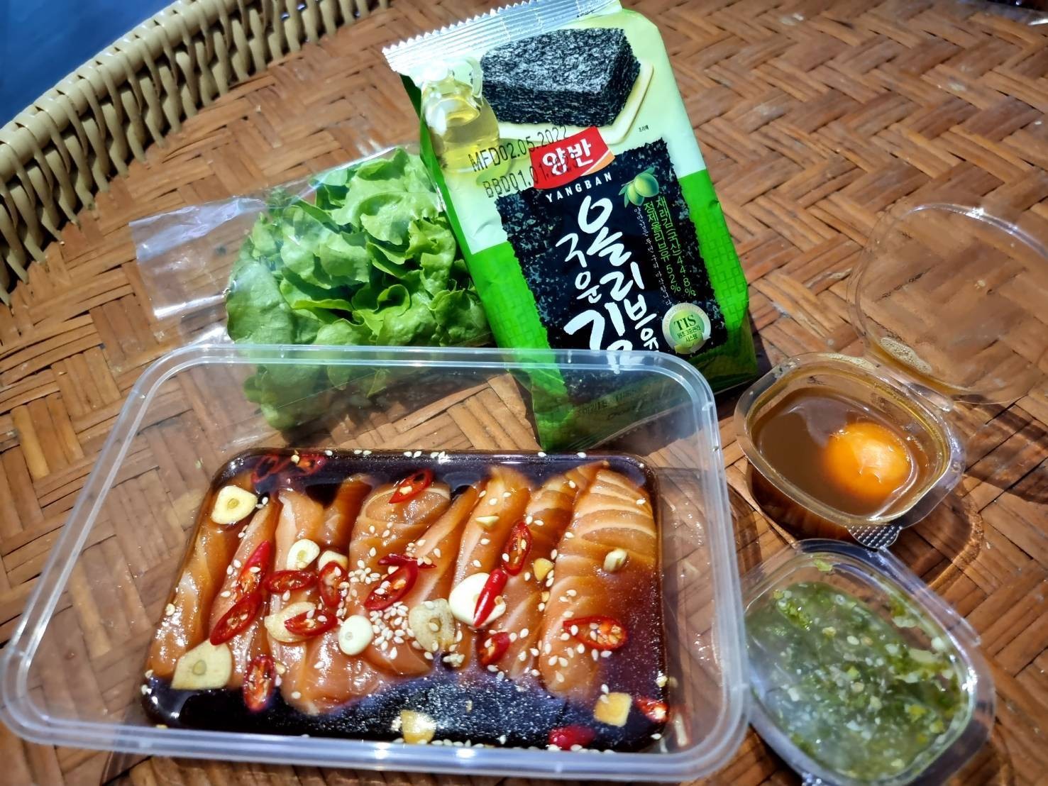 แซลมอนดองซีอิ๊วเกาหลี ร้าน DO DI DONG (โด่ ดิ ดอง)