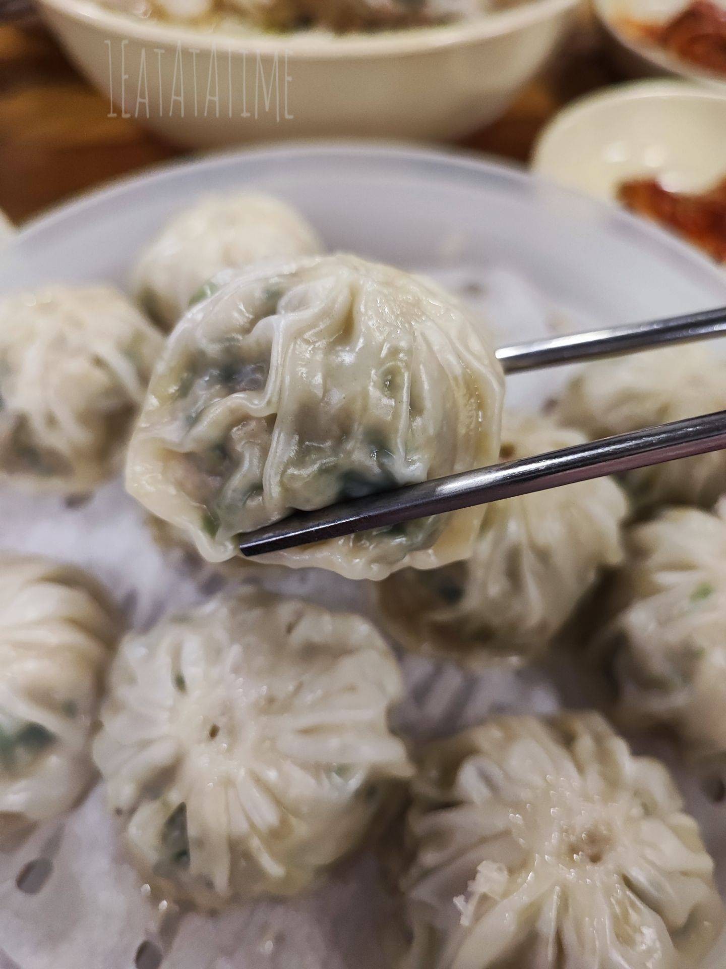 เกี๊ยวนึ่ง ร้าน Myeongdong Gyoja