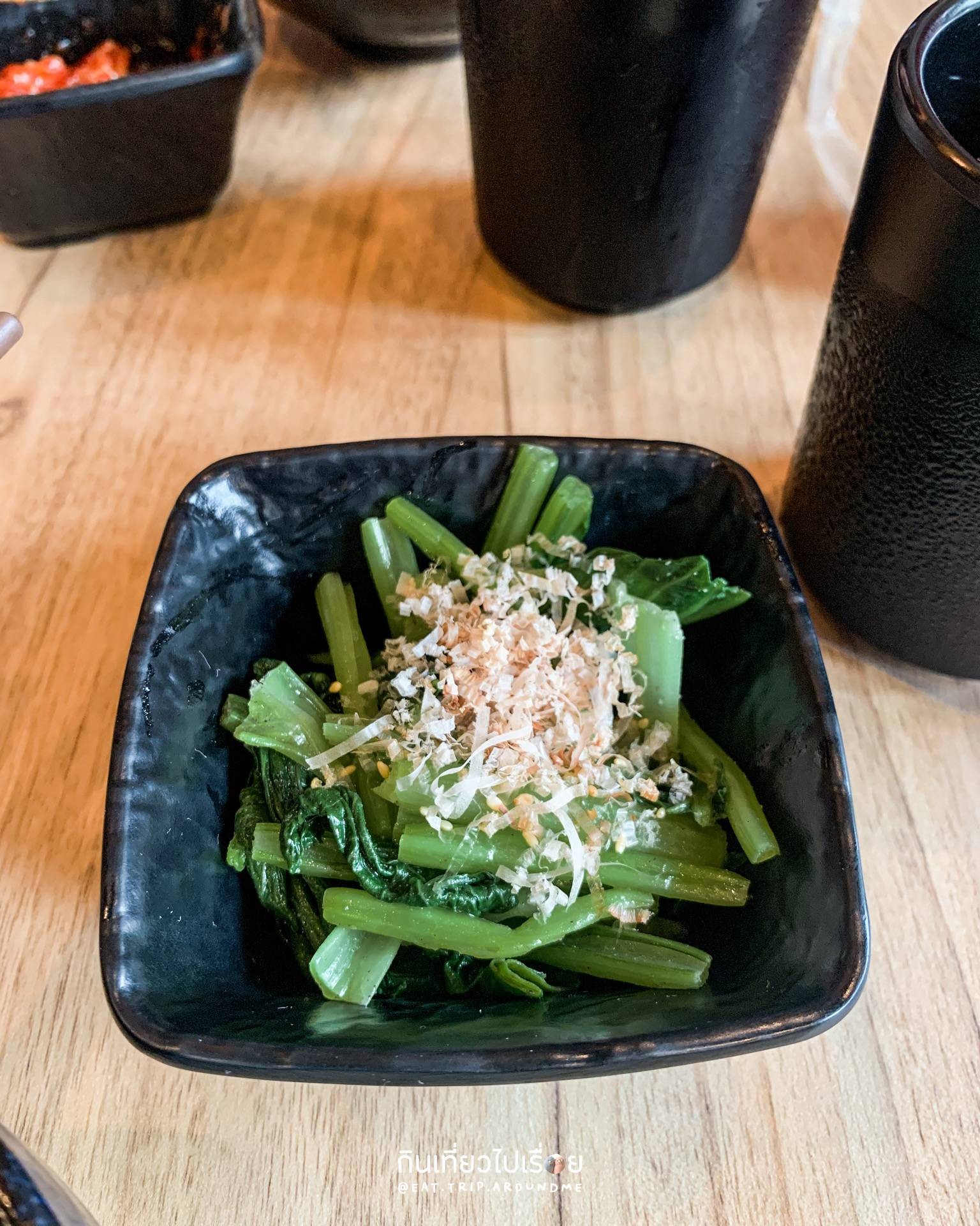 กวางตุ้งน้ำมันงา ร้าน Ohachi Butadon (สาขาอารีย์) อารีย์ - Wongnai