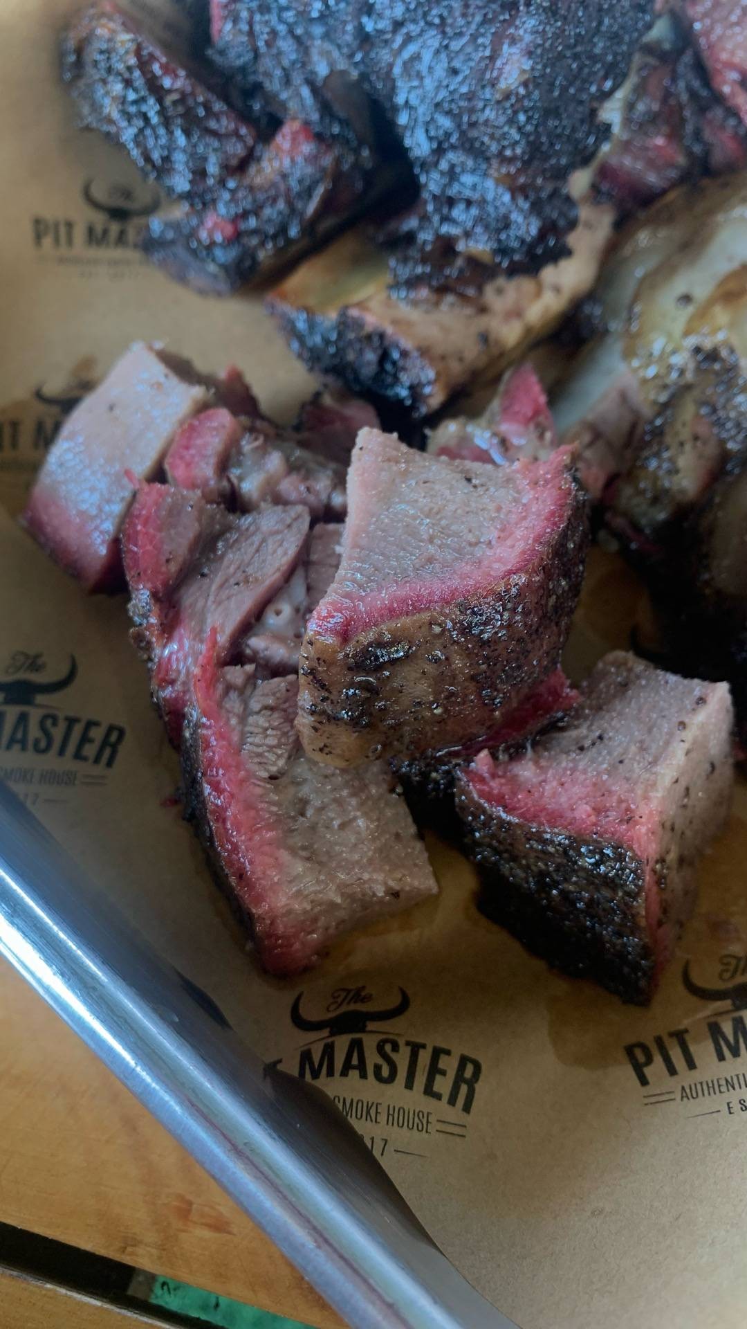 Ox Tounge ร้าน The Pit Master นนทบุรี