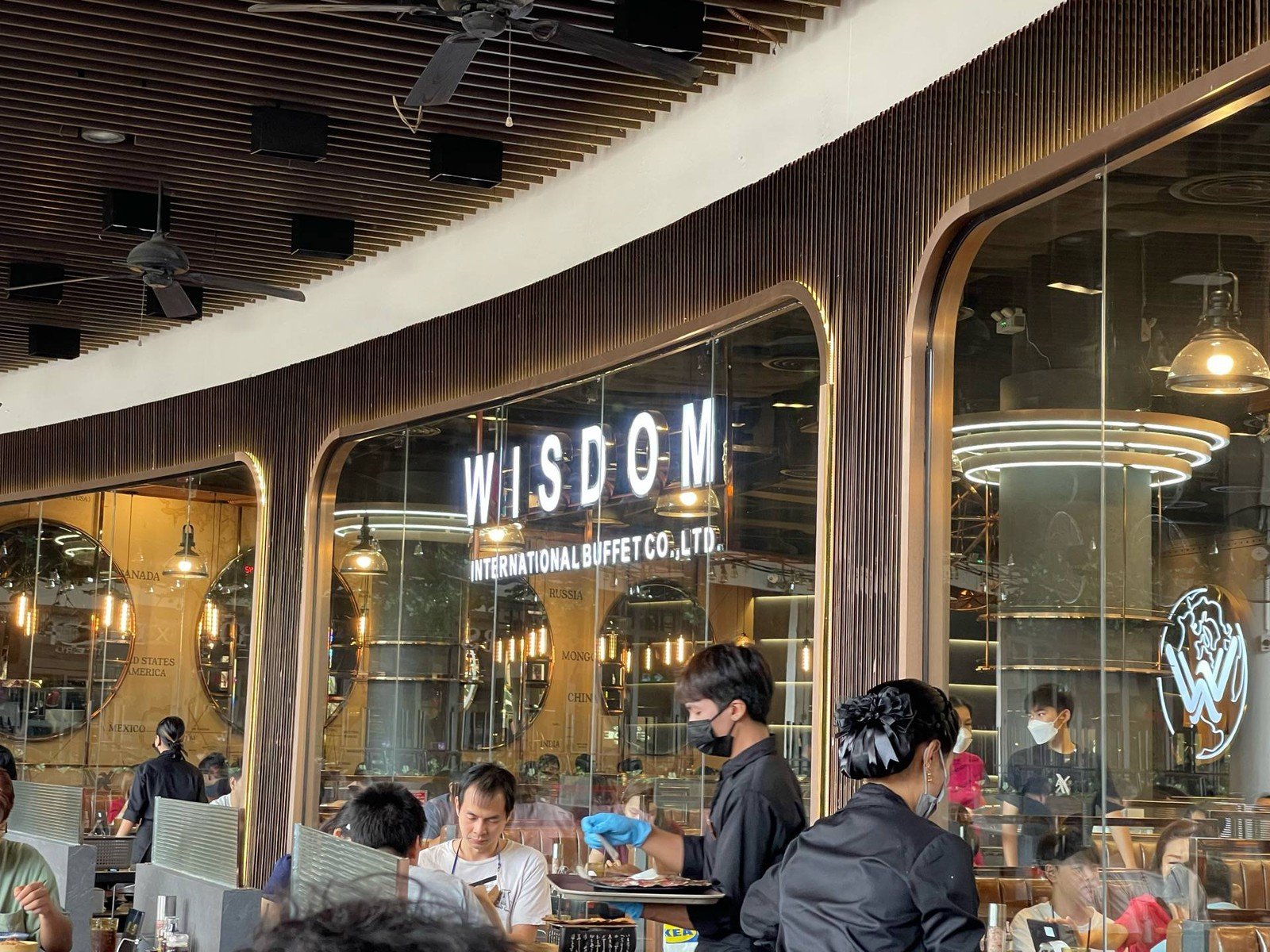 [รีวิว] ร้าน Wisdom International Buffet เมกา บางนา | เมนูแนะนำ รูปภาพ ราคา