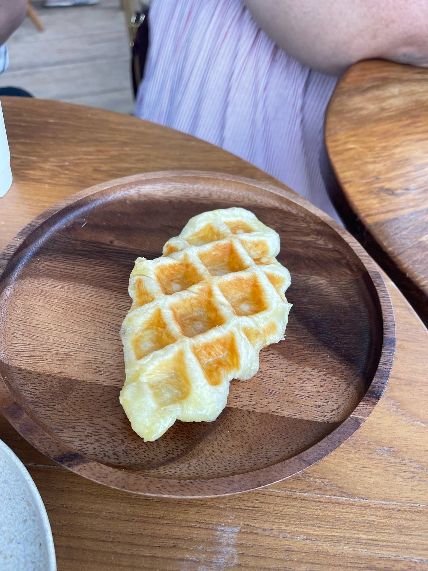 Butter croffle ร้าน โอบบ์ ฟาร์ม แอนด์ คาเฟ่