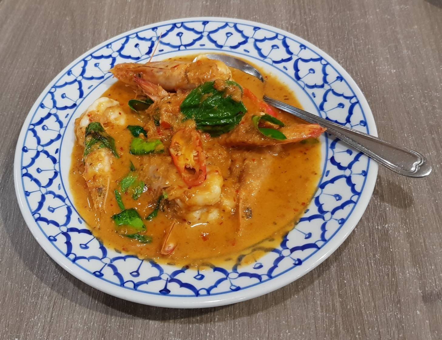 ฉู่ฉี่กุ้ง ร้าน กุ้งทองซีฟู้ด พระราม 4 - Wongnai