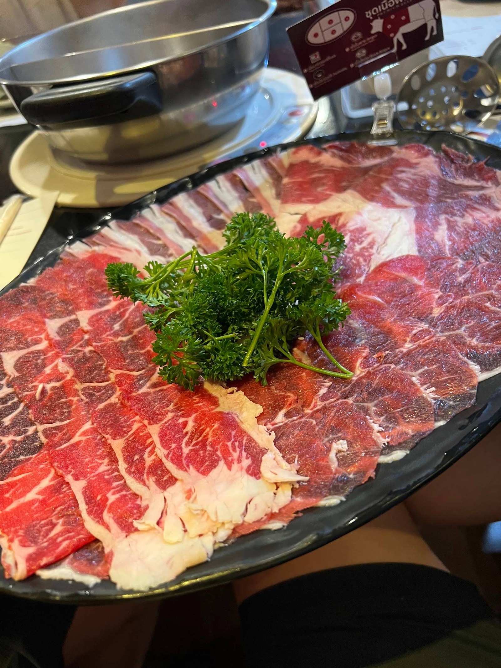 ชุดเนื้อพรีเมียม ร้าน Neo Suki The UP Rama 3