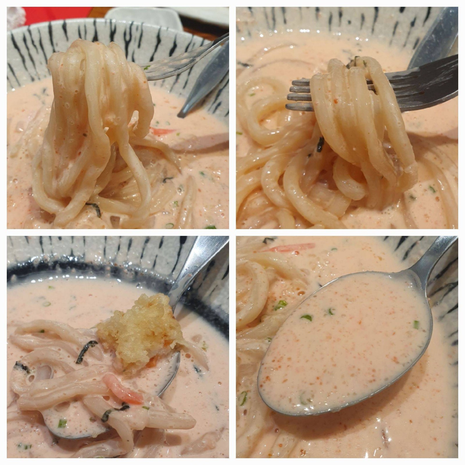 Mentaiko Cream • เส้นหนึบมากแต่กัดขาดในคำเดียว ร้าน Tsuru Udon Central ...