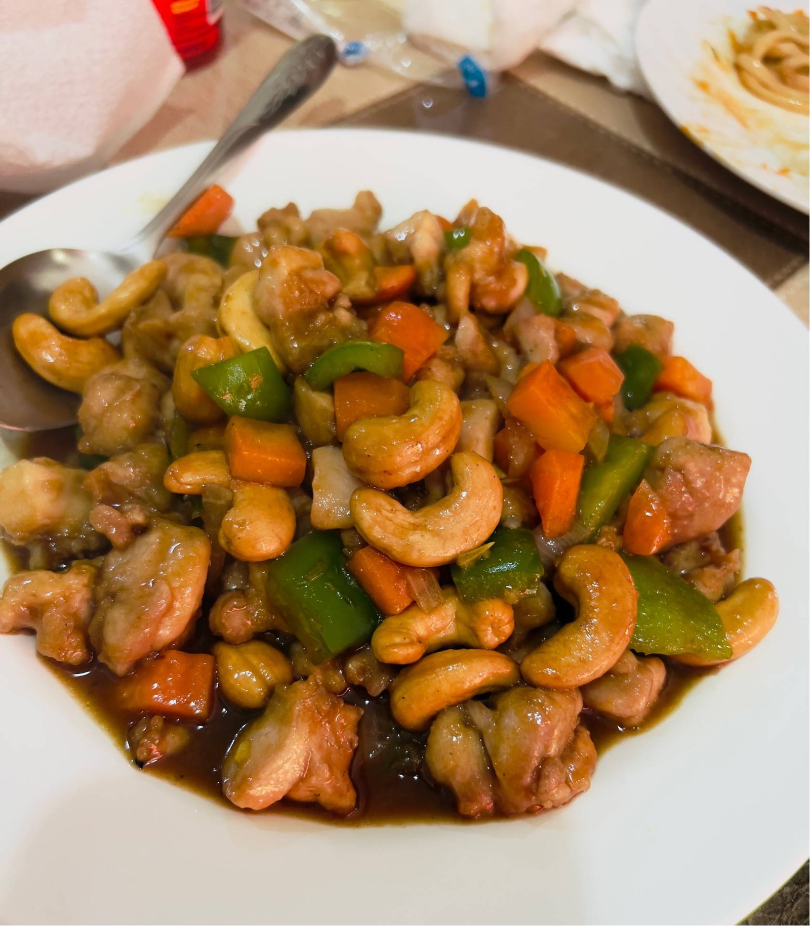 ไก่ผัดเม็ดมะม่วง ร้าน ซีหลี่เซียน Qi Li Xiang