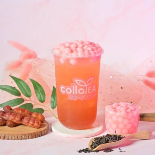 รูป Colla tea หน้ามหาวิทยาลัยพะเยา