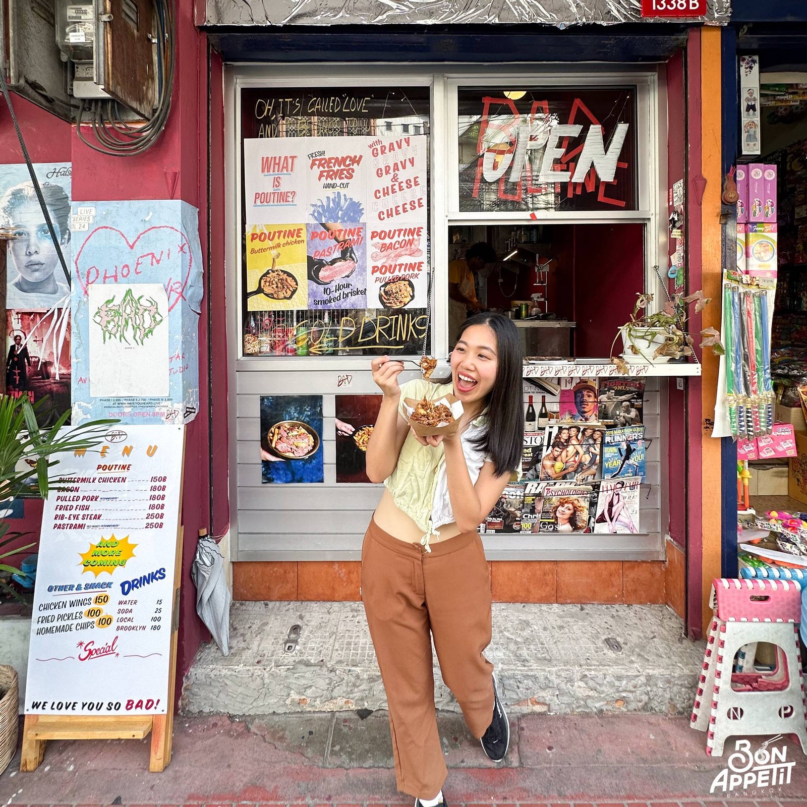 รูป BAD POUTINE ทรงวาด