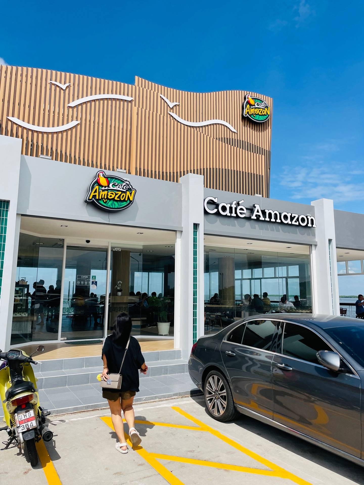 รูป Café Amazon สะพานชลมารควิถี