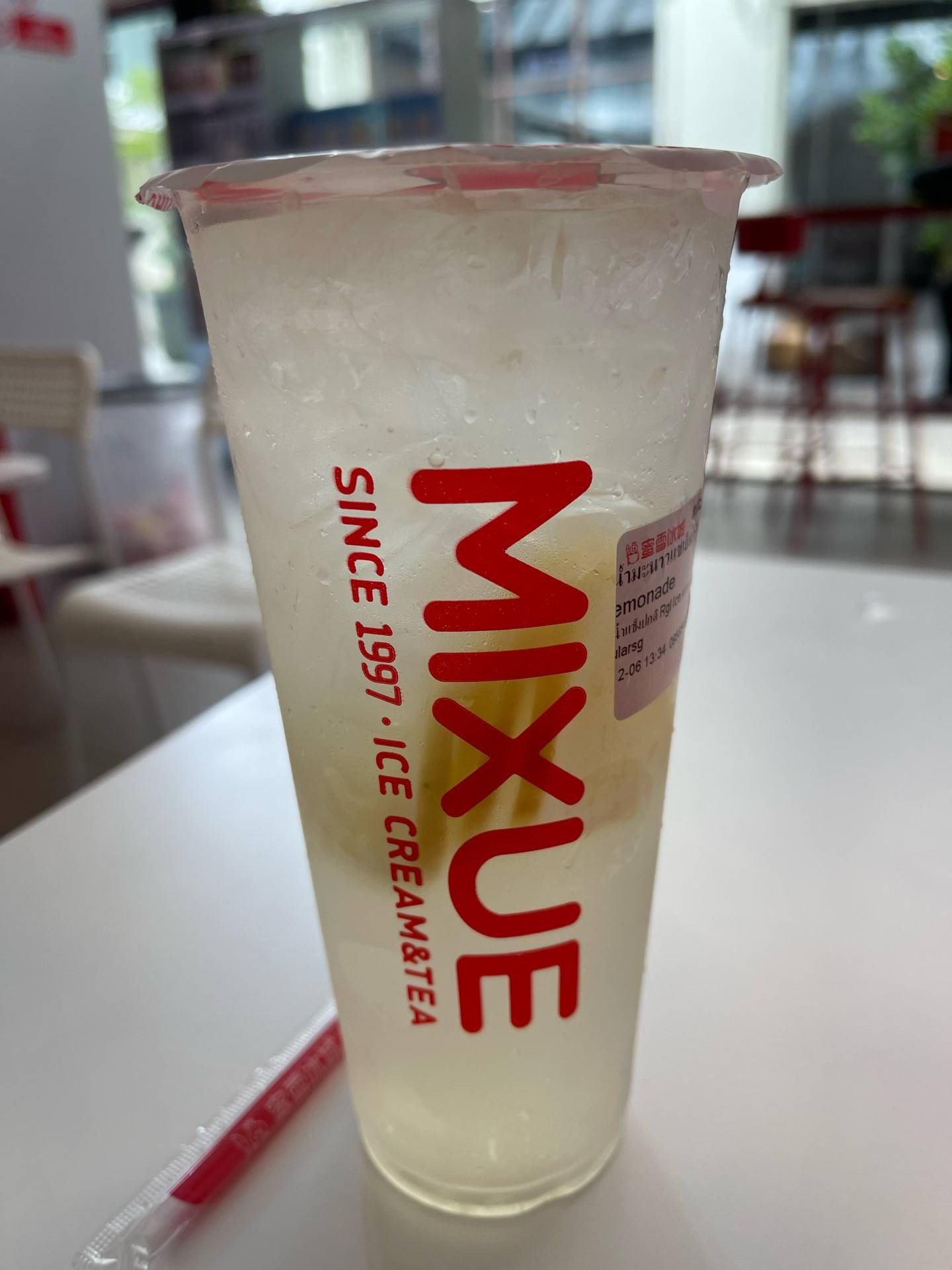 Lemonade ร้าน Mixue Asiatique