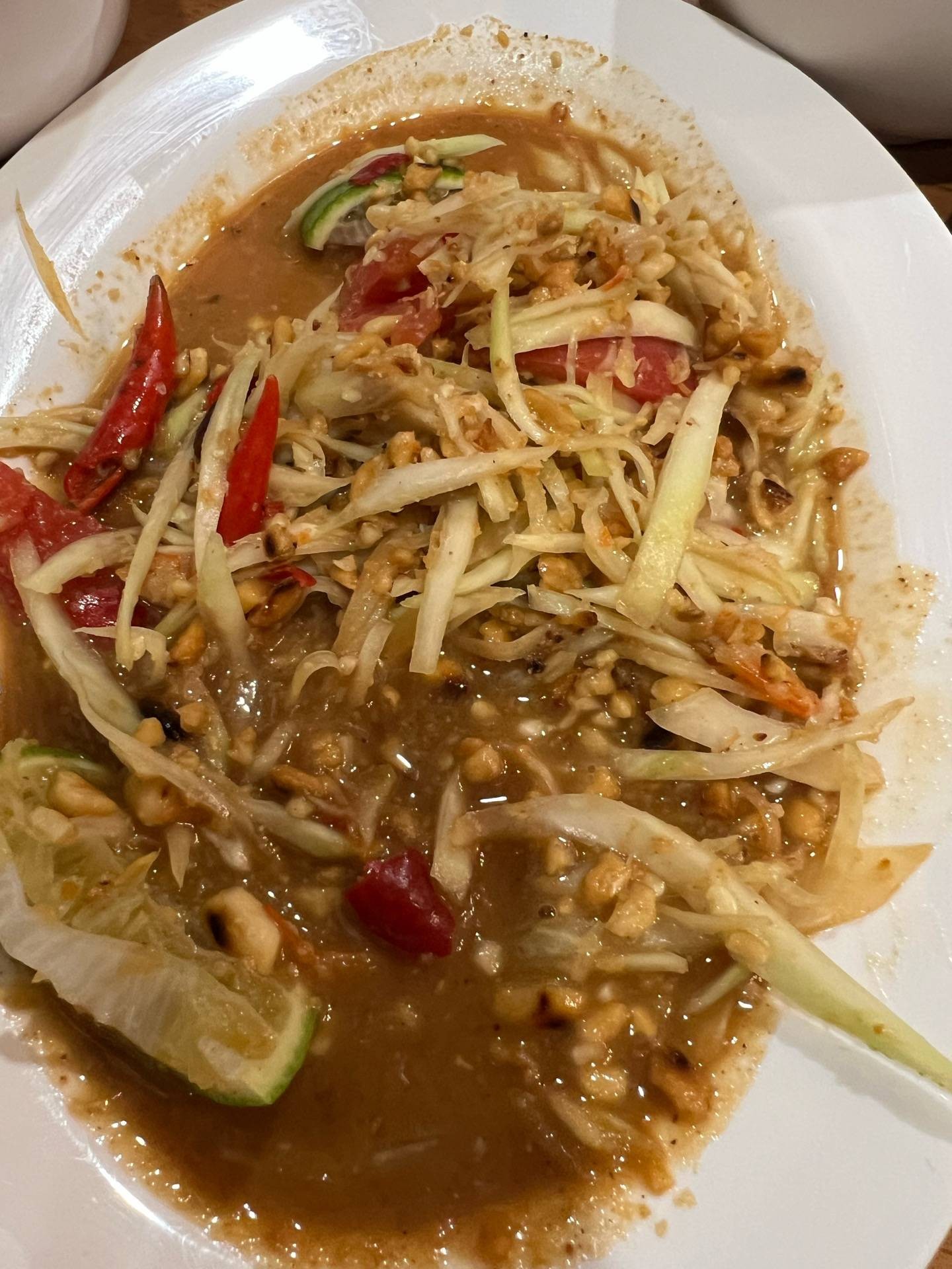 ส้มตำไทย ร้าน ครกไม้ไทยลาว 2 ซ.มัยลาภ