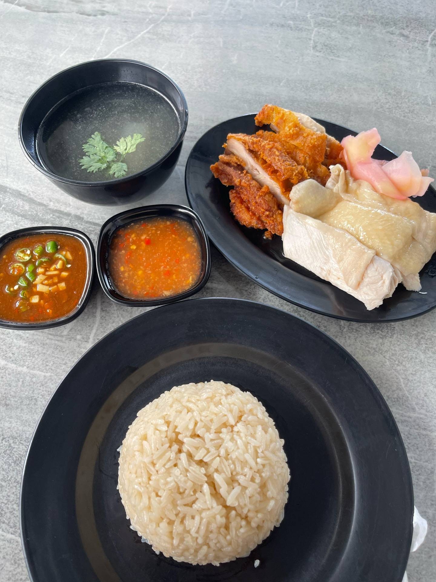ข้าวมัน ร้าน ข้าวมันไก่ มีสเตอร์ชิกเก้นไรซ์ Mr.Chicken Rice ปั๊มบางจาก ...