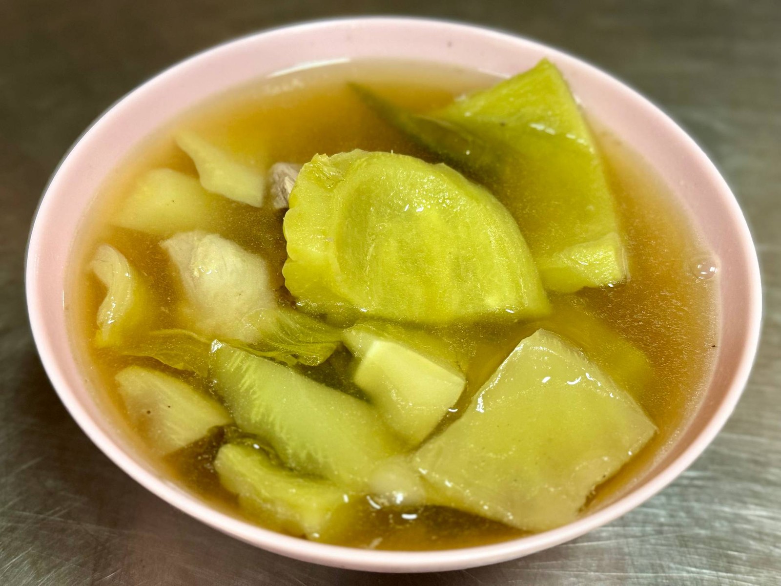 ต้มมะระผักกาดดอง ร้าน หมูกรอบนายไซ ประชาชื่น