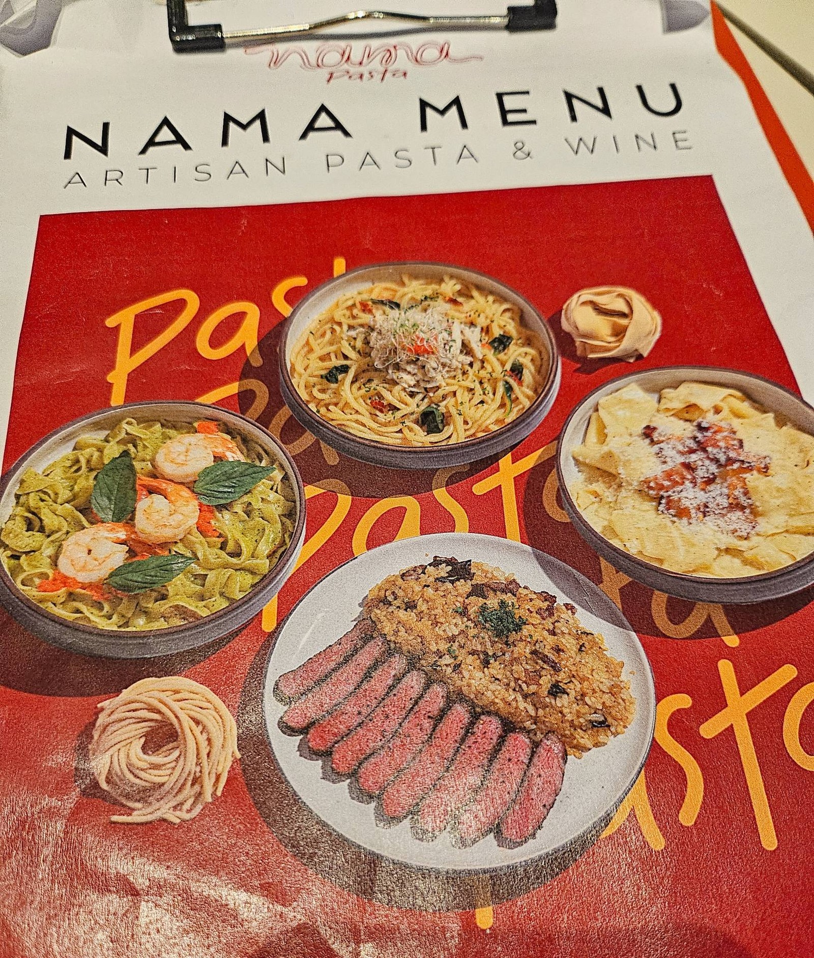 รูป NAMA PASTA SRIRACHA