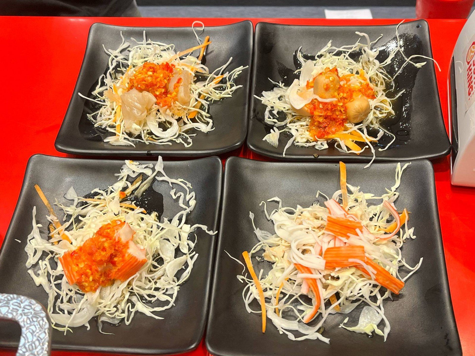 ยำต่างๆ ร้าน Suki King รัตนาธิเบศร์