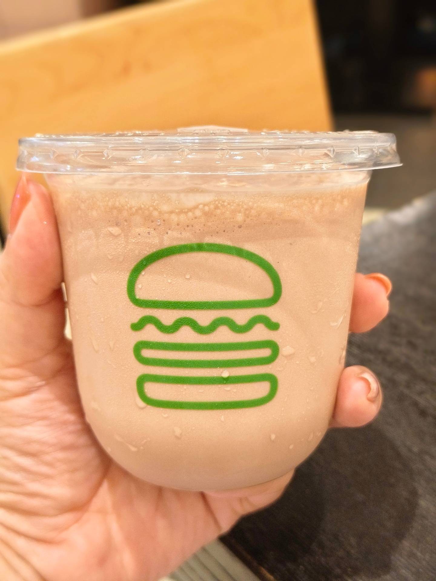 Chocolate Milkshake ร้าน Shake Shack CentralWorld