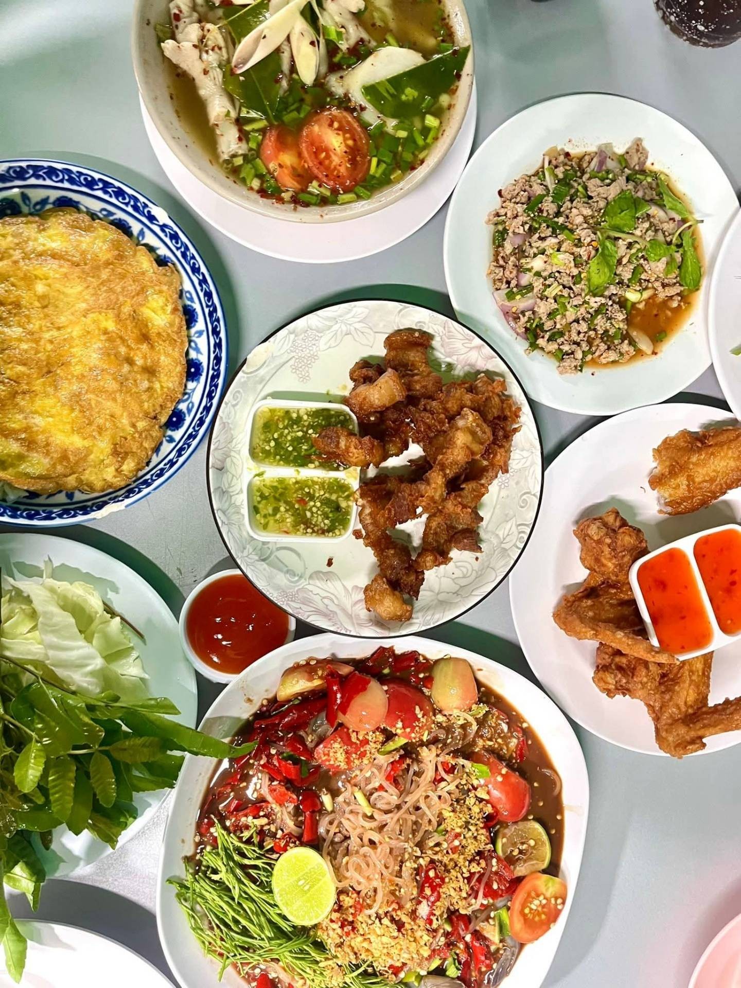 ไข่เจียว ร้าน แซ่บทีมชาติ zaapteamchad