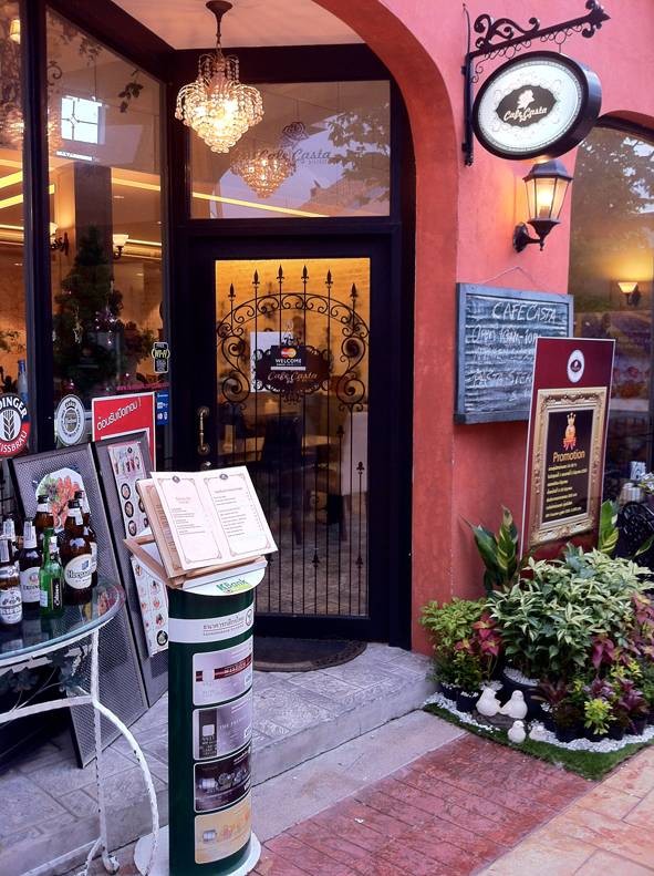 รีวิว Cafe Casta The Circle ราชพฤกษ์ - ร้านสวย รสชาติอาหารใช้ได้