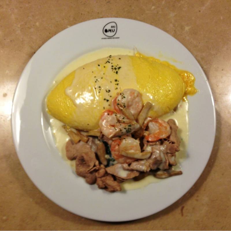 รีวิว Omu Japanese omurice & cafe เซ็นทรัลเวิลด์ - not too bad, but the ...