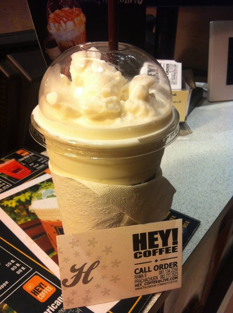 รีวิว Hey Coffee - นมปั่นเย็นๆ - Wongnai